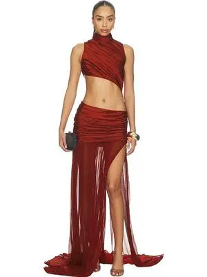 AMOR MIA Jelena Gown - Ruby Red