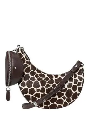 Kate Spade New York Duo Giraffe Print Calf Hair Crossbody Bag - Multi