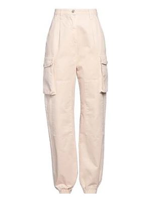 Moschino Cotton Cargo Pants - Beige