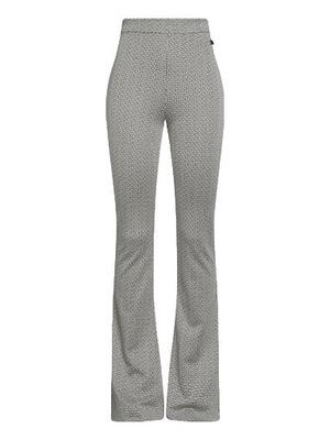 Balmain Monogram Bootcut Jersey Pants - Beige