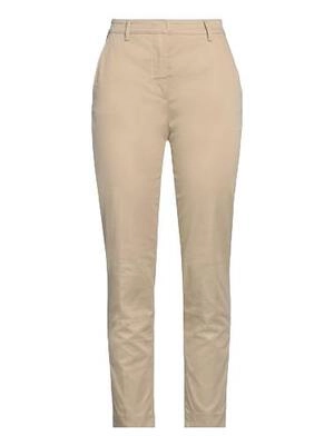 Aspesi Cotton Elastane Plain Weave Trousers - Beige