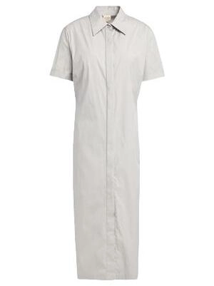 TOD'S Midi Dress Cotton, Polyamide, Elastane - Grey