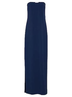 ELISABETTA FRANCHI ELISABETTA FRANCHI Strapless Crepe Maxi Gown