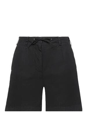 Aspesi Cotton Twill Bermuda Shorts - Black