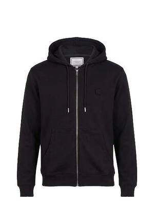 WOOYOUNGMI Cotton Zip-up Hoodie - Black