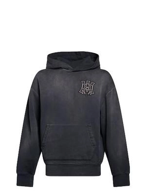 Amiri Cotton Hooded Sweatshirt - Grey