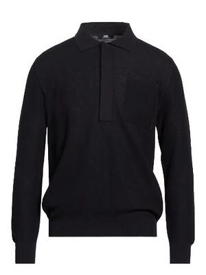 Alpha Studio Sea Island Cotton Sweater - Black