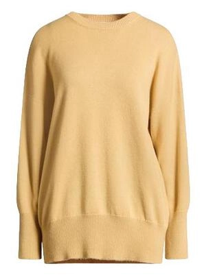 Brunello Cucinelli Cashmere Crewneck Sweater - Yellow