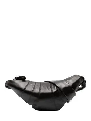LEMAIRE Croissant Leather Shoulder Bag - Brown