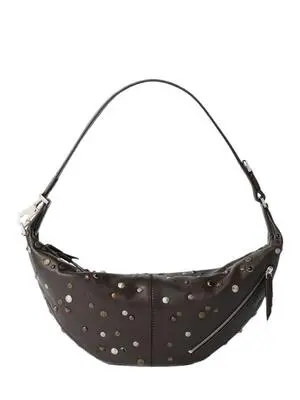 LEMAIRE Quiver Mini Leather Shoulder Bag - Brown