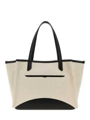 JW Anderson Canvas Loafers Shopping Bag - Brown