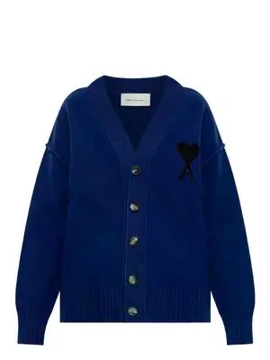 AMI AMI Paris Virgin Wool Cardigan