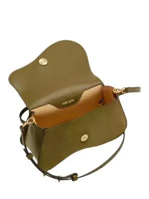 Cult Gaia Kazia Cross Body Bag - Green