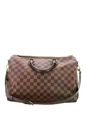 LOUIS VUITTON Speedy Bandouliere Bag Damier 35 Satchel - Brown