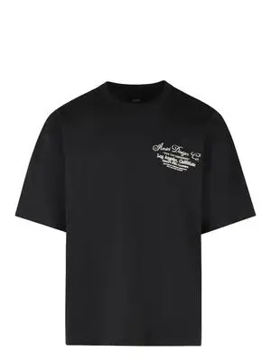 Amiri Dreamers Chain Cotton T-shirt - Black