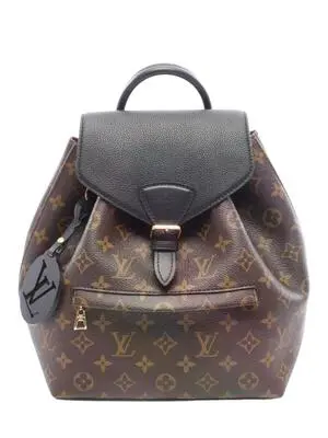 LOUIS VUITTON Monogram Montsouris Pm Backpack - Brown
