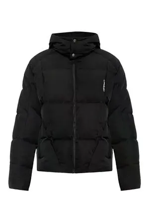 Off-White Padded Logo Jacket - Black