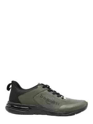 BUGATTI Logo-print Panelled Sneakers - Green