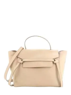 CELINE Celine Belt Bag Textured Leather Shoulder Bag