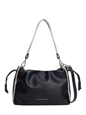 Tommy Hilfiger Whipstitch-trim Shoulder Bag - Blue