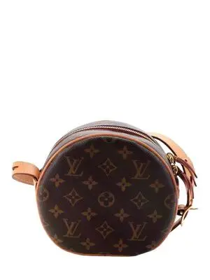 LOUIS VUITTON Boite Chapeau Souple Monogram Canvas Pm Cross Body Bag - Brown