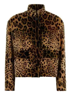 MMC STUDIO MMC STUDIO Tedro Leopard-Print Jacket