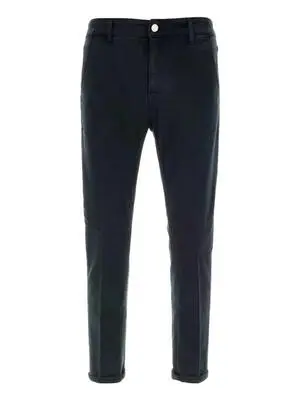 PT TORINO Logo-patch Stretch Jeans - Black