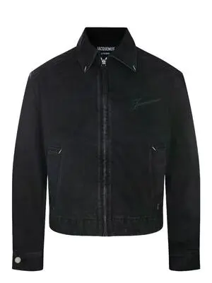 Jacquemus The De-nîmes Canevas Jacket - Black