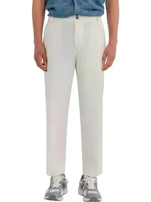 MURPHY&NYE Murphy&Nye Logo-Print Cotton Trousers