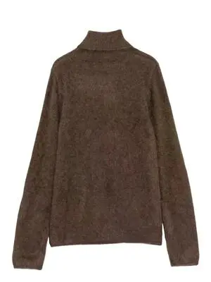 P.a.r.o.s.h Roll-neck Knitted Sweater - Brown