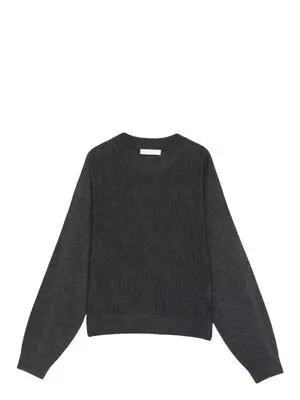 ELEH Ribbed-knit Wool Sweater - Grey
