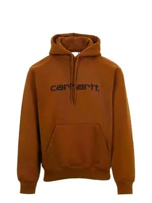 Carhartt Work In Progress Hooded Sweatshirt - Brown