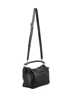 Loewe LOEWE Puzzle Shoulder Bag Black
