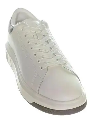 Armani Exchange Logo-embossed Low-top Sneakers - White