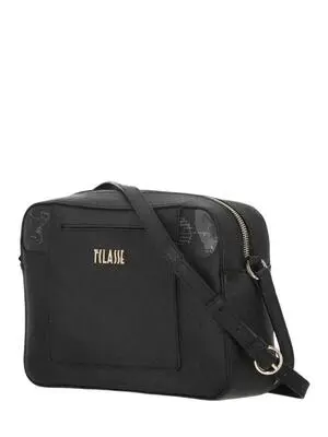 ALVIERO MARTINI 1° CLASSE Logo-plaque Cross Body Bag - Black