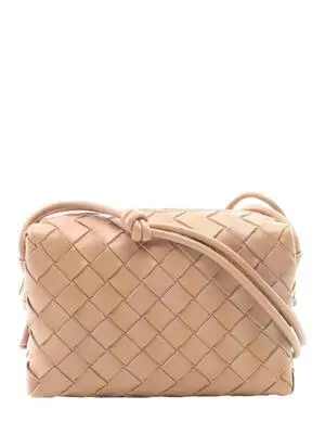 Bottega Veneta Intrecciato Loop Cross Body Bag - Neutrals