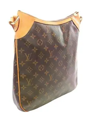 LOUIS VUITTON 2012 Monogram Odeon Mm Crossbody Bag - Brown
