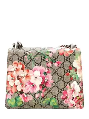 Gucci Dionysus Blooms Print Gg Coated Canvas Mini Shoulder Bag - Brown