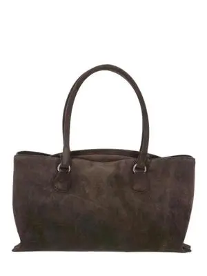 OSOI Suede Tote Bag - Brown