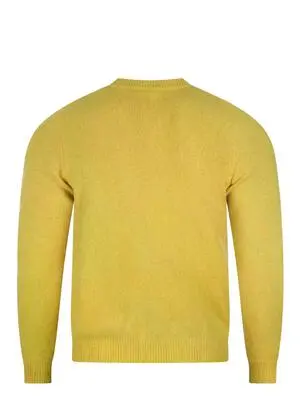 JIL SANDER Jil Sander Ribbed-Trim Crew-Neck Sweater Yellow