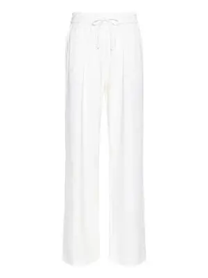 Max Mara Drawstring Wide-leg Track Pants - Neutrals