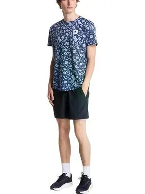 SAYSKY Flower Combat Print T-shirt - Blue