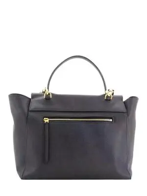 Celine Celine Belt Bag Textured Leather Mini Shoulder Bag Black
