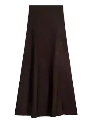 VANESSA BRUNO Vanessa Bruno Ribbed-Knit Midi Skirt