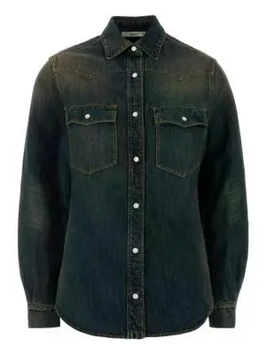 FENDI FENDI Washed Denim Shirt
