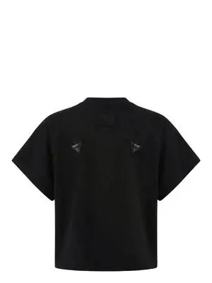 Iceberg Zip-detail T-shirt - Black