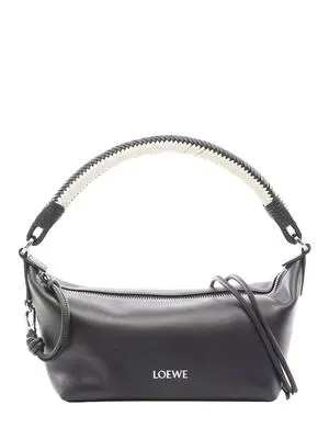 Loewe Mellow Nappa Lambskin Cala Bag Satchel - Black