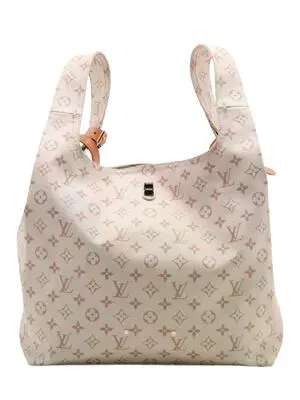 LOUIS VUITTON Monogram Dune Atlantis Gm Satchel - Brown