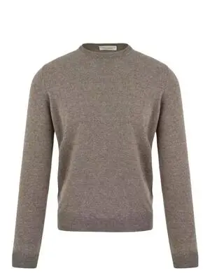 FILIPPO DE LAURENTIIS Crew-neck Sweater - Brown