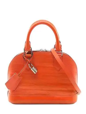 LOUIS VUITTON Louis Vuitton Epi Alma BB Satchel Orange